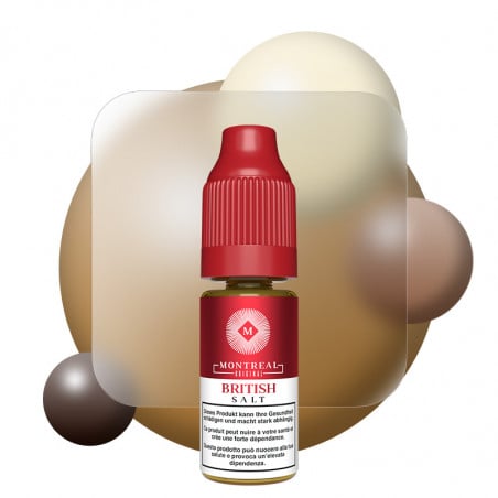 British Classic - Nicotine Salts E-liquid | Montreal Original