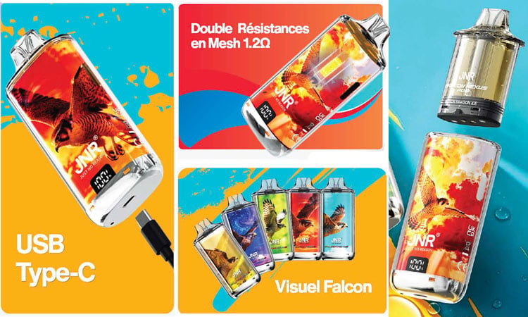 Falcon Nexus 55K – Strawberry Raspberry Ice | JNR